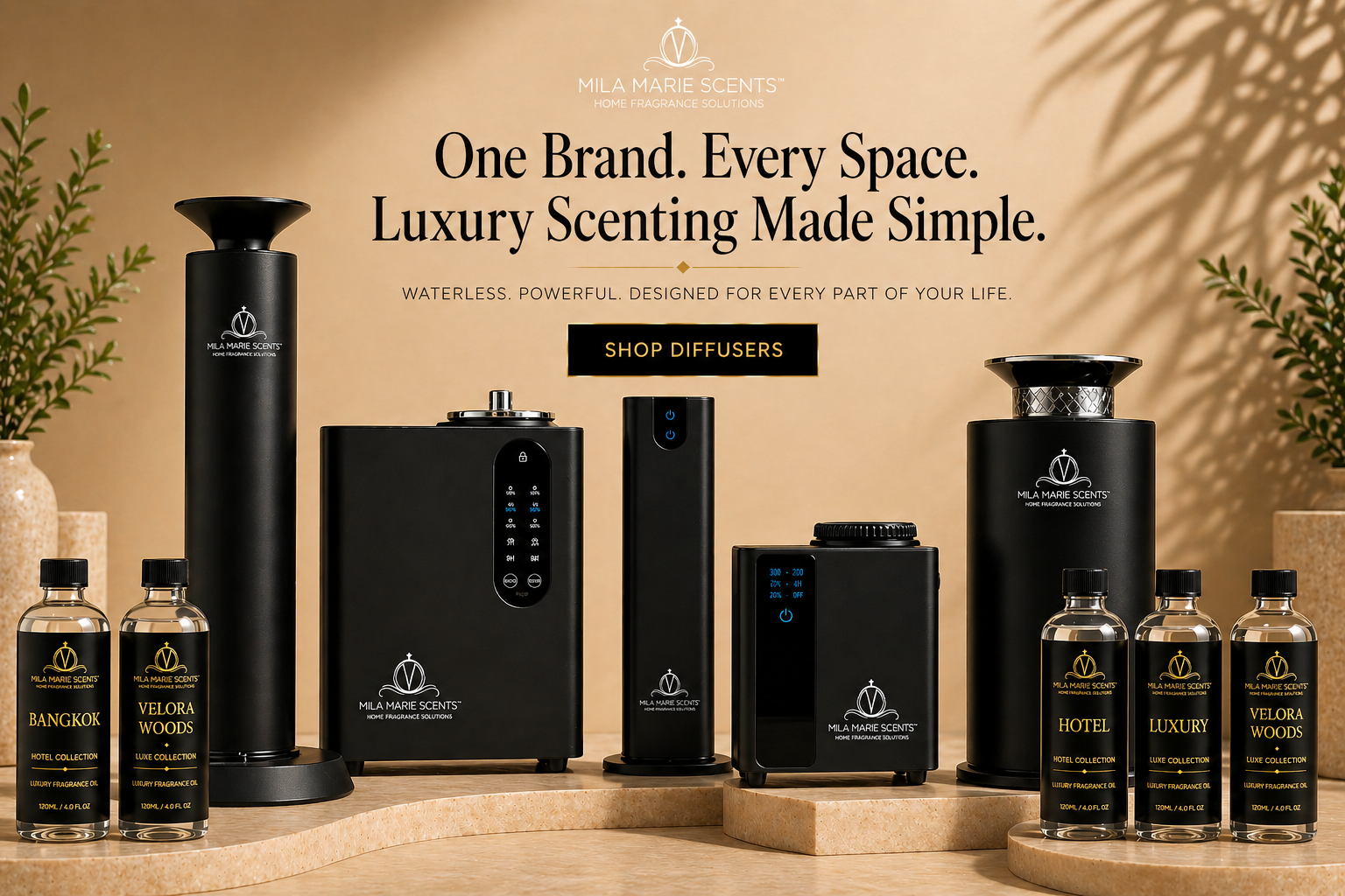 Aromatherapy Diffusers: Enhance Your Home's Ambiance – Mila Marie Scents